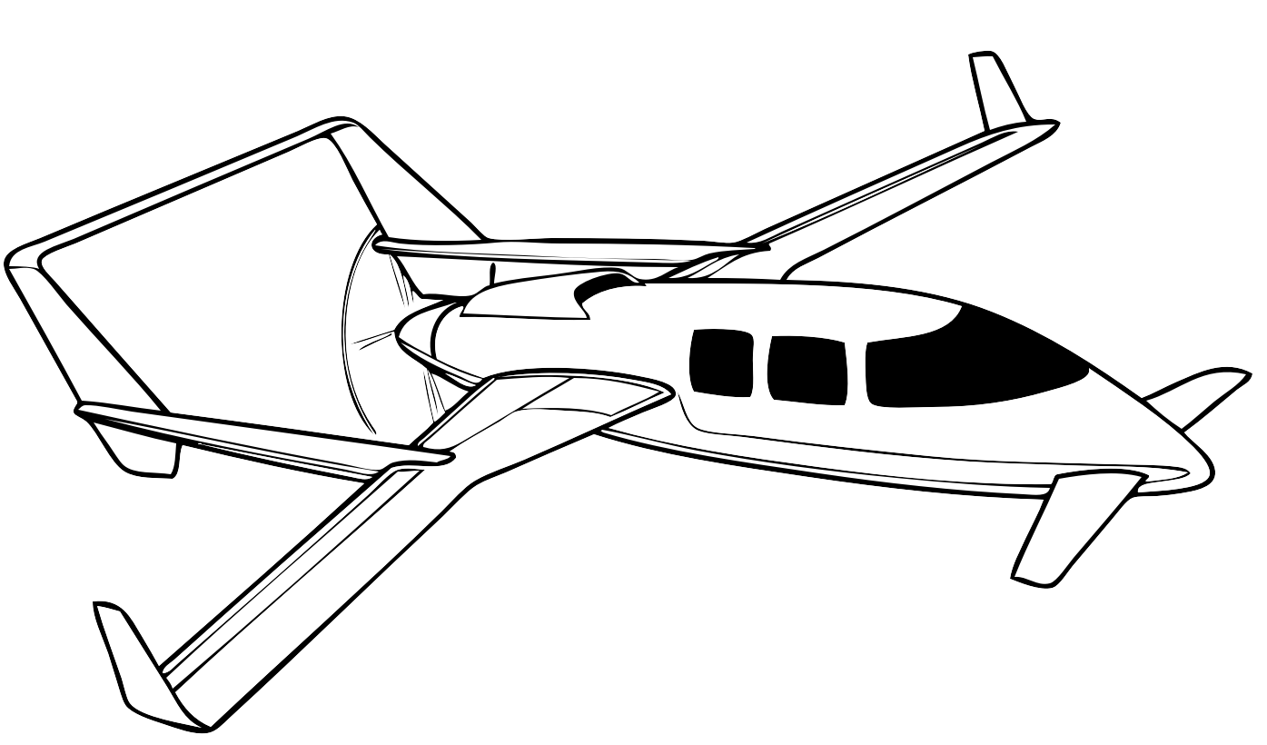 85 Disegni Aerei da colorare