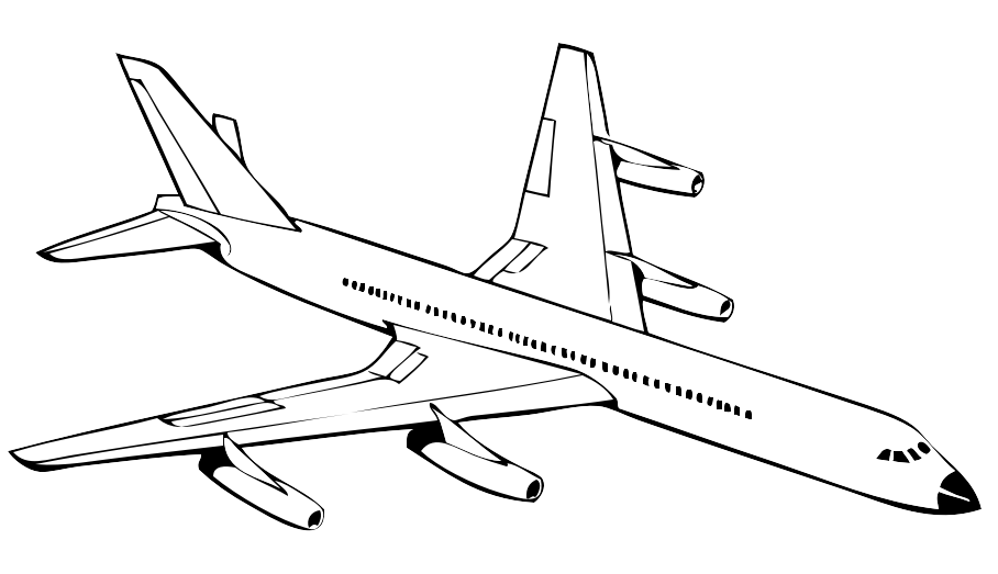 85 Disegni Aerei da colorare