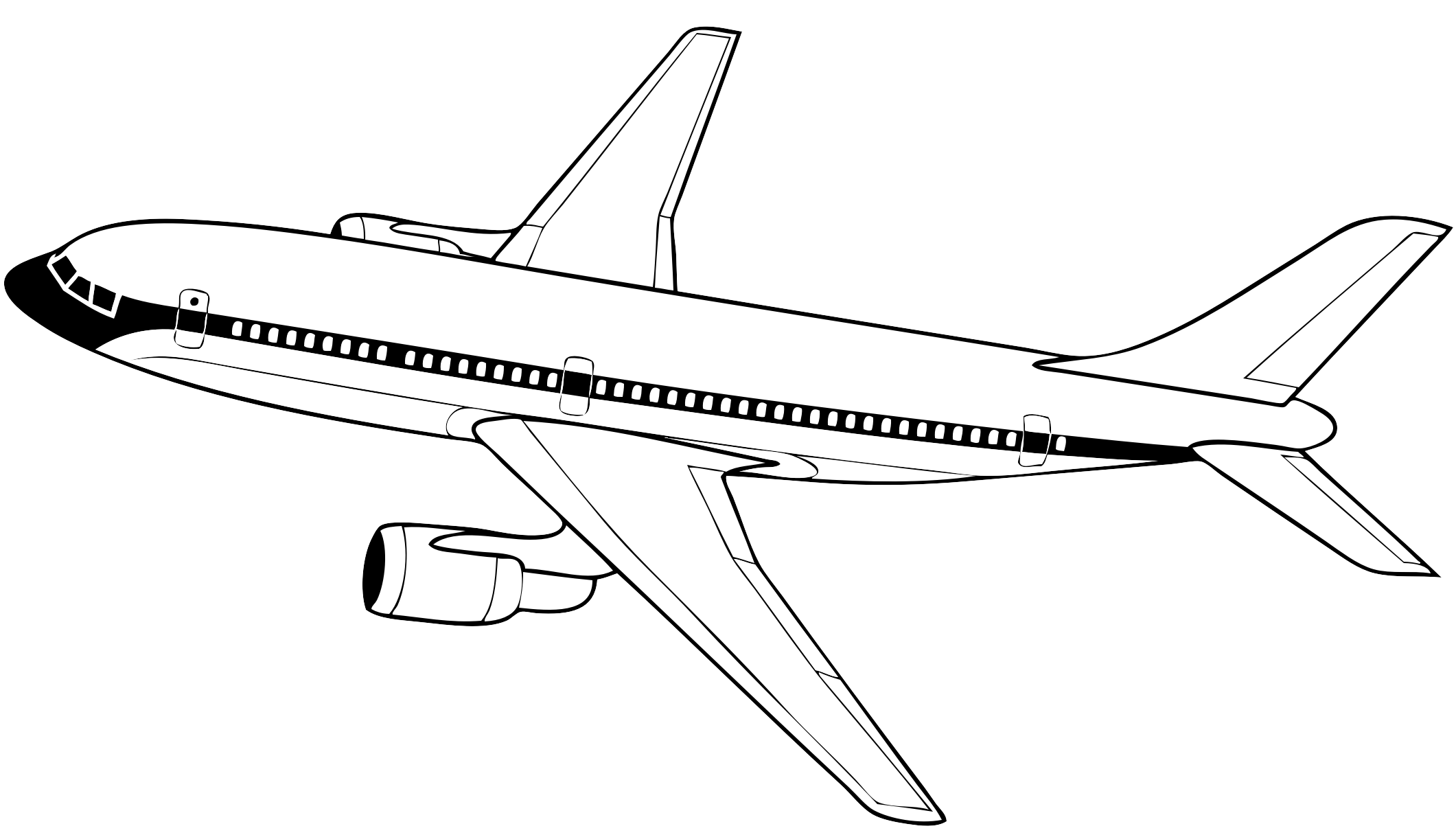 85 Disegni Aerei da colorare