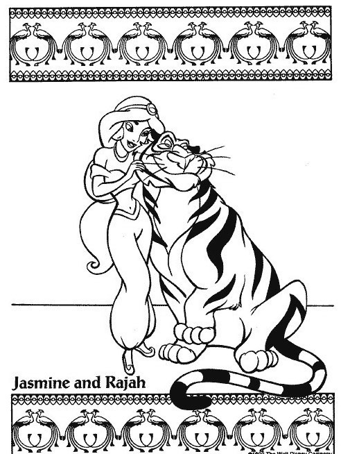 78 Disegni Aladdin da stampare e colorare