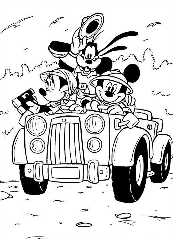 169 Disegni Topolino da Colorare