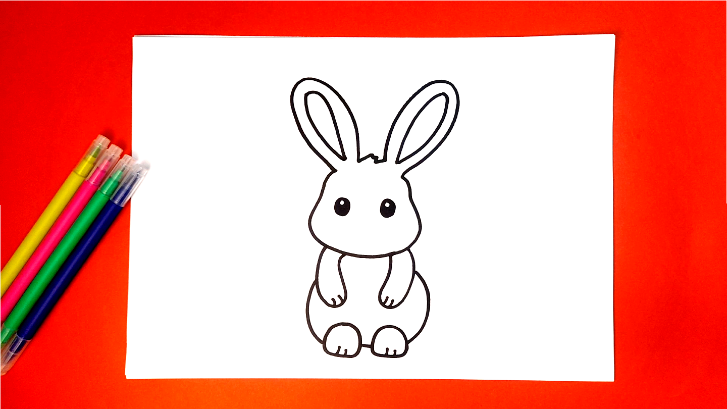 Come Disegnare un Coniglio - Tutorial e Disegno Pronto