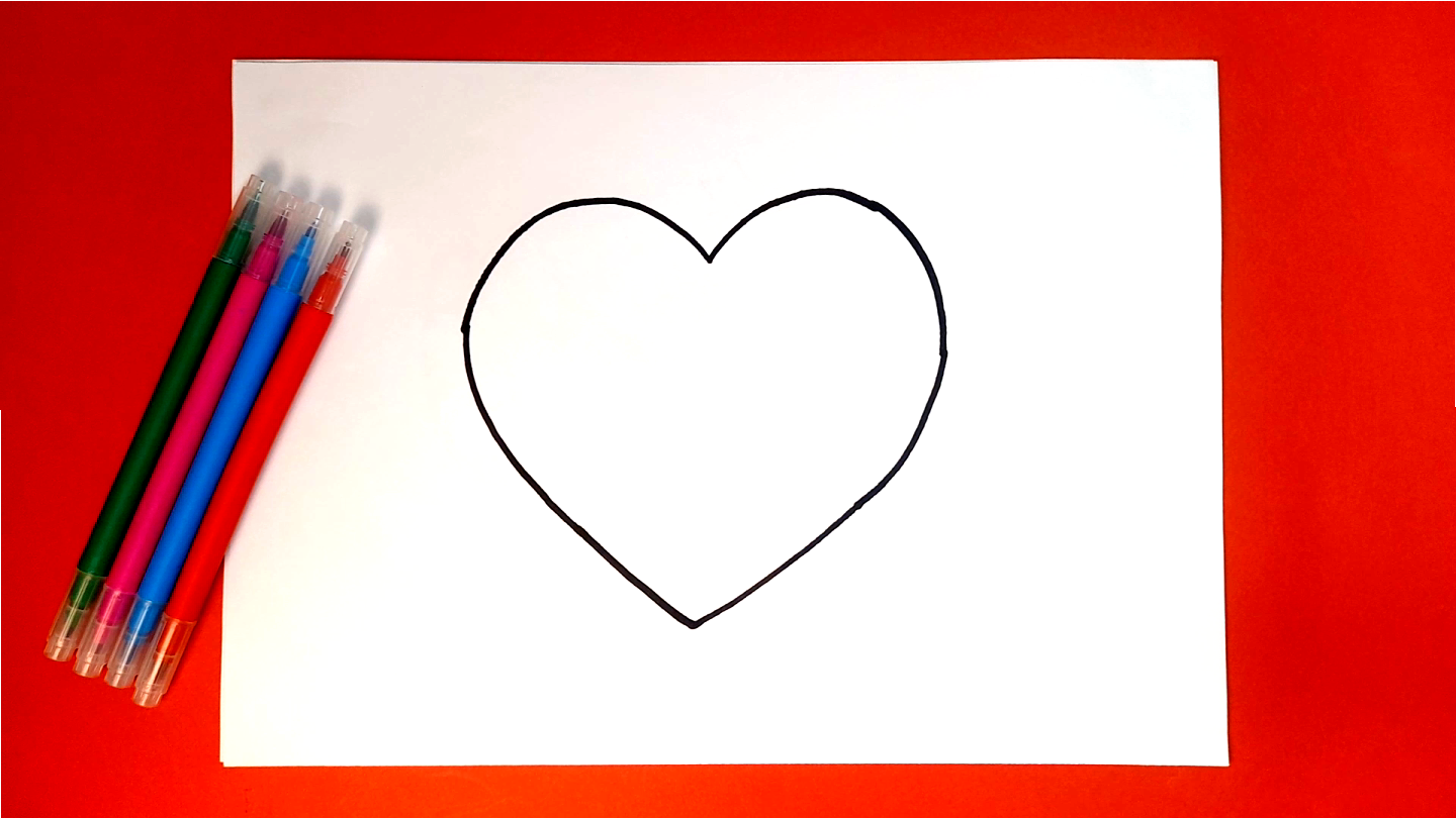 Come Disegnare un Cuore - Disegni Facili