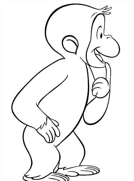 45 Disegni Curioso come George da Colorare
