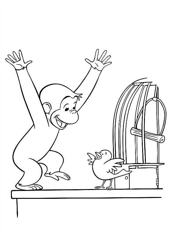 45 Disegni Curioso come George da Colorare