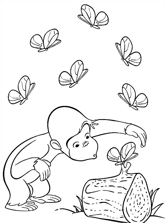 45 Disegni Curioso come George da Colorare