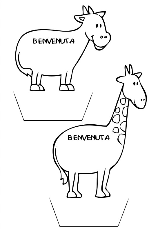 28 Disegni da Ritagliare e incollare - Giochi per bambini