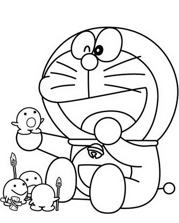 23 Disegni Doraemon da colorare