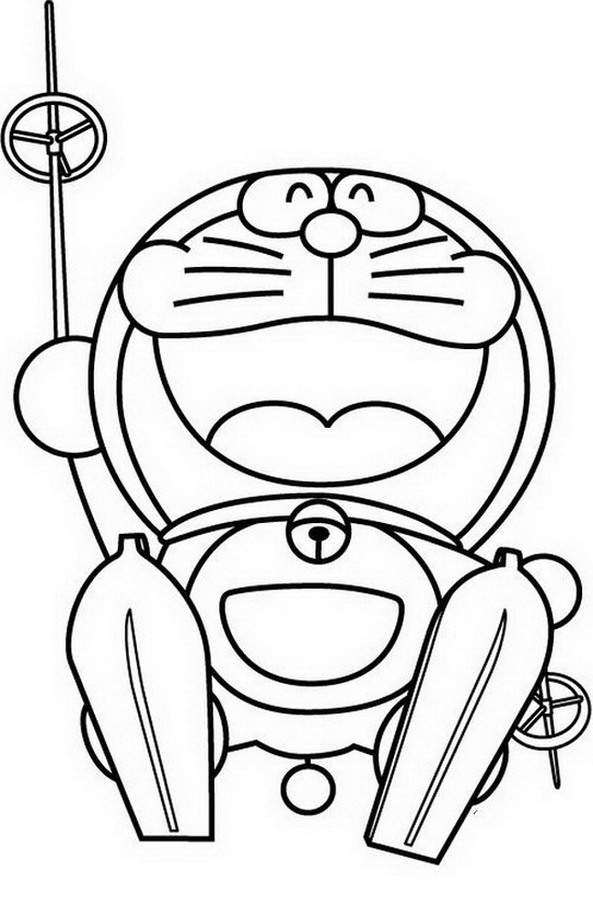 23 Disegni Doraemon da colorare