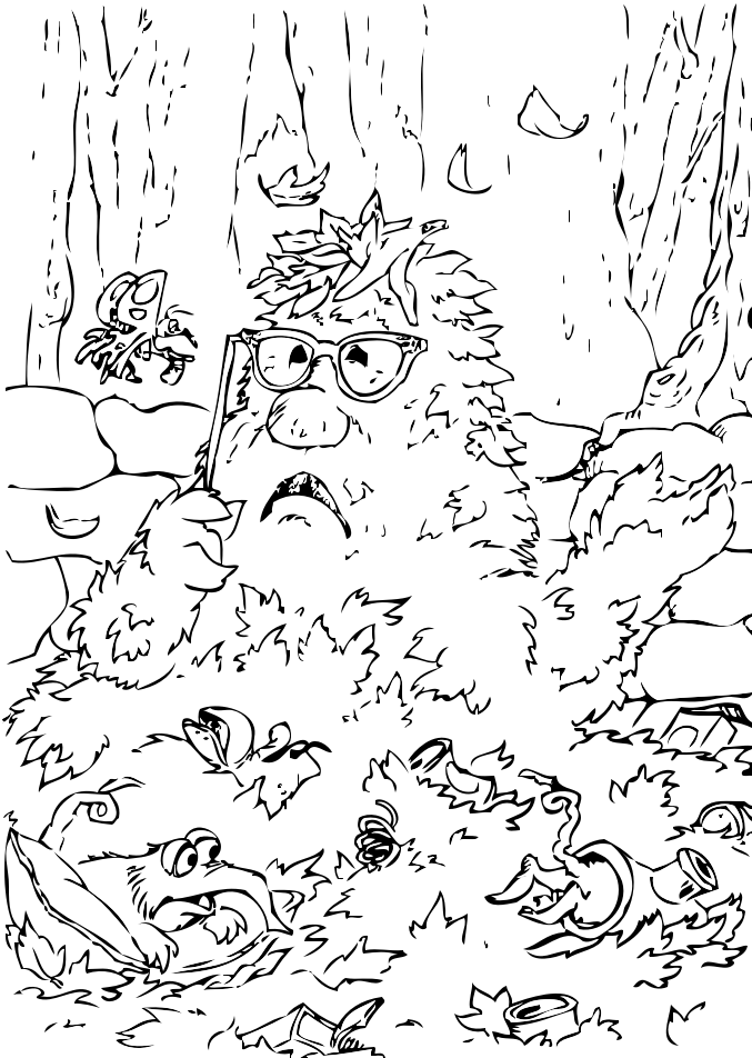 fraggle rock coloring sheet