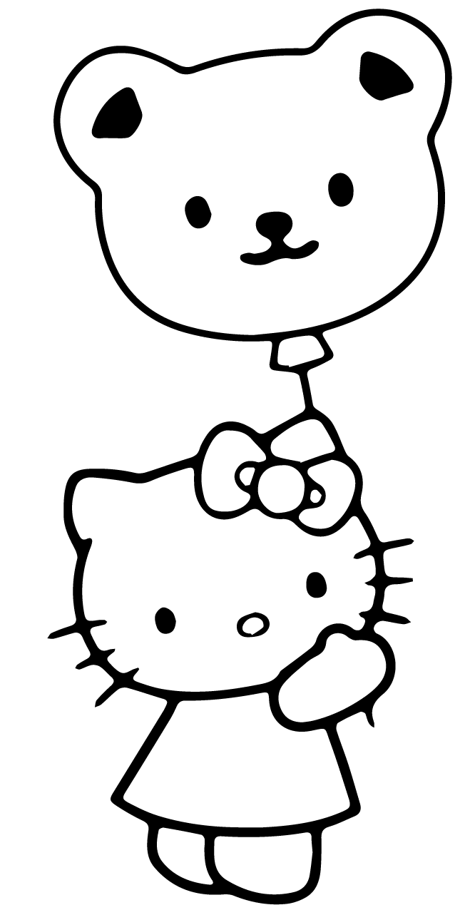 71 Disegni Hello Kitty da Colorare per bambine
