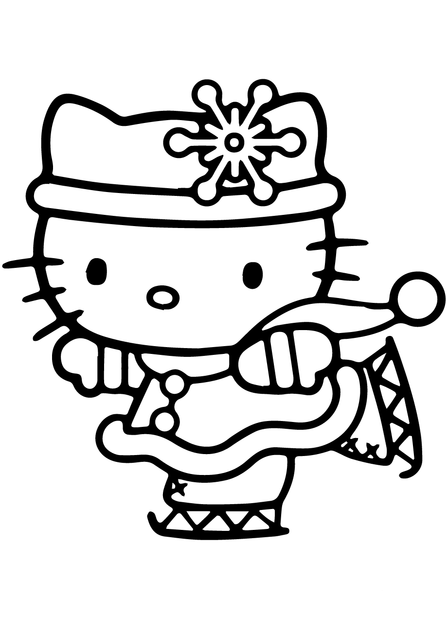 71 Disegni Hello Kitty da Colorare per bambine