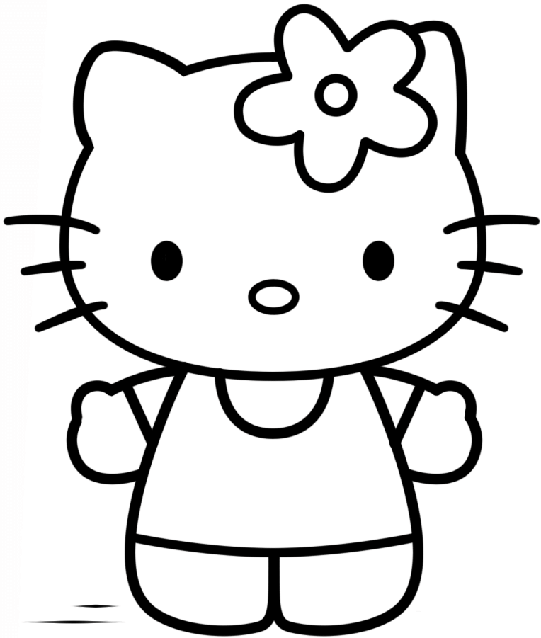 71 Disegni Hello Kitty da Colorare per bambine