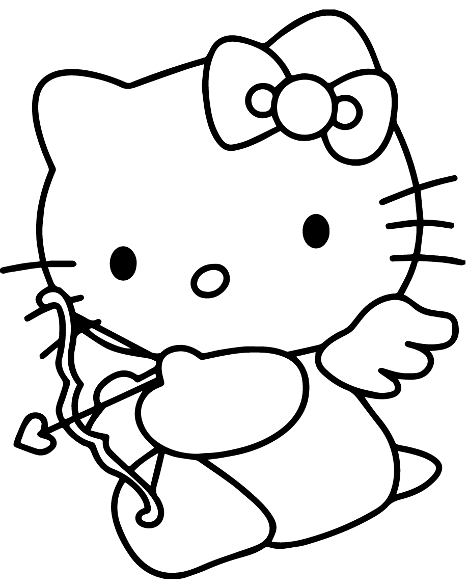 71 Disegni Hello Kitty da Colorare per bambine