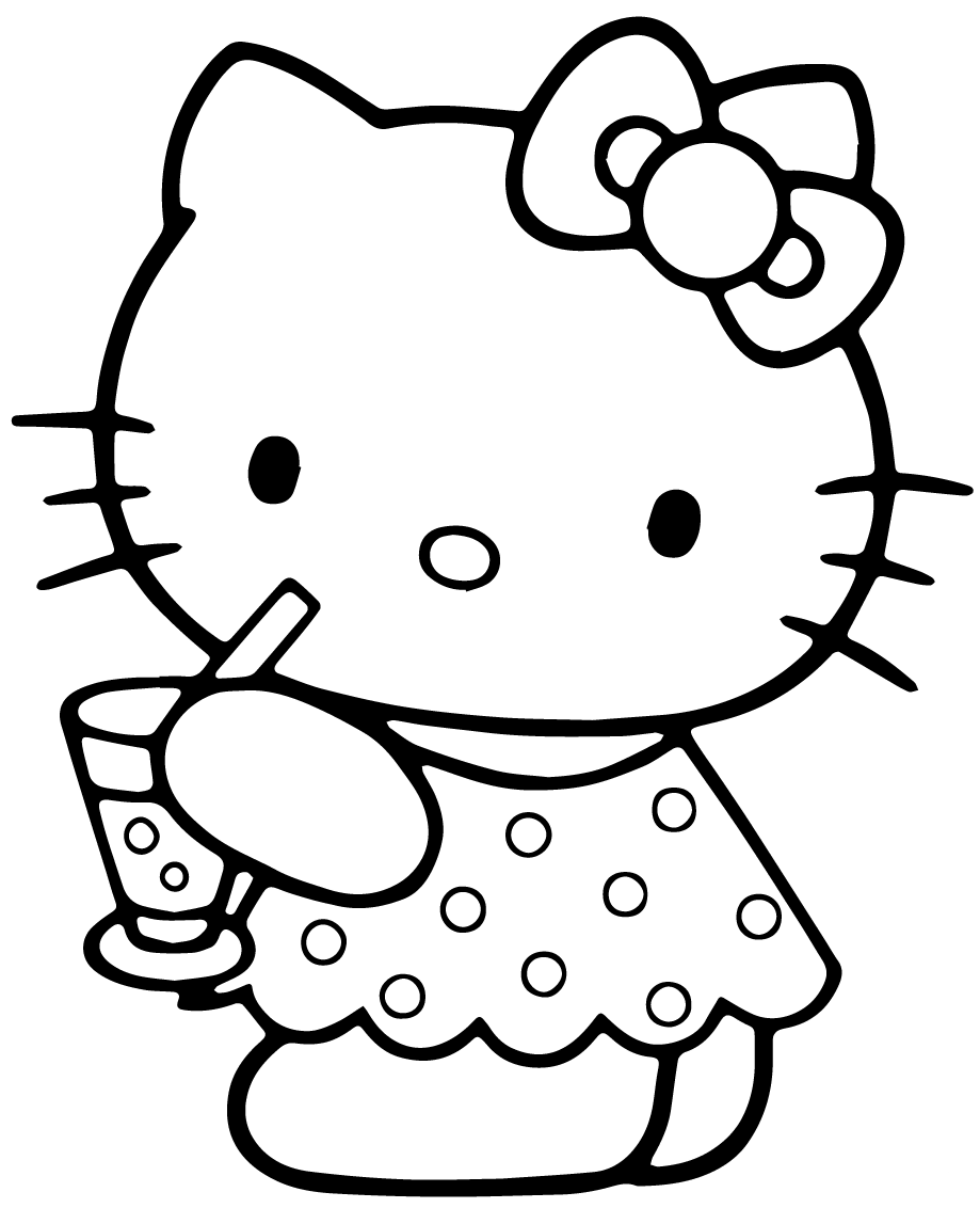 Disegni da Colorare di Hello Kitty 123 Colorare Disegni da Colorare Gratis