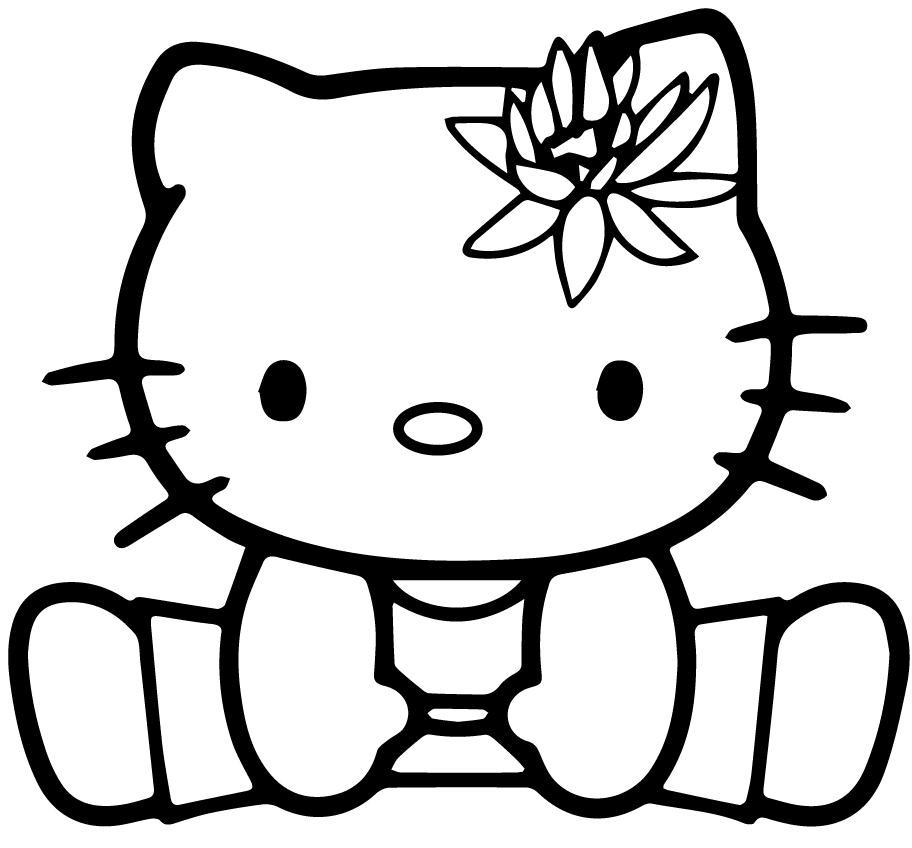71 Disegni Hello Kitty da Colorare per bambine