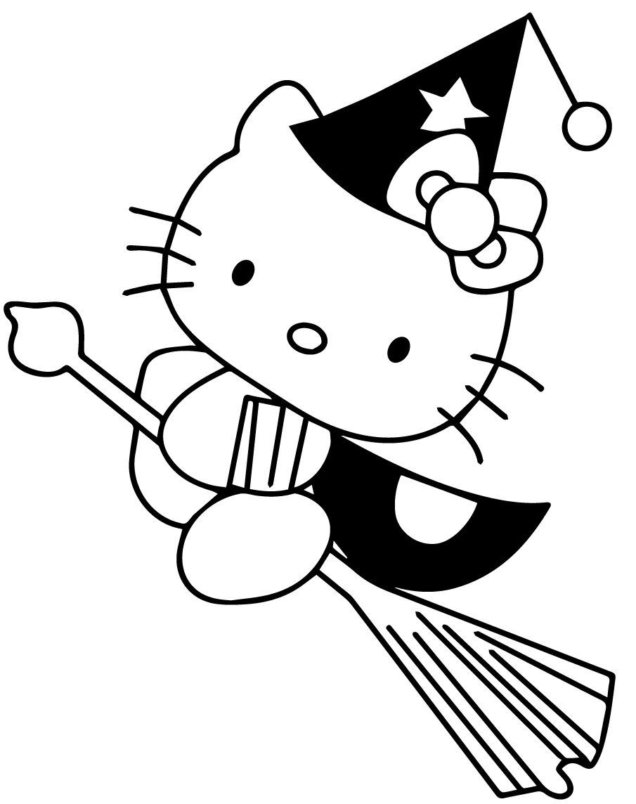 71 Disegni Hello Kitty da Colorare per bambine