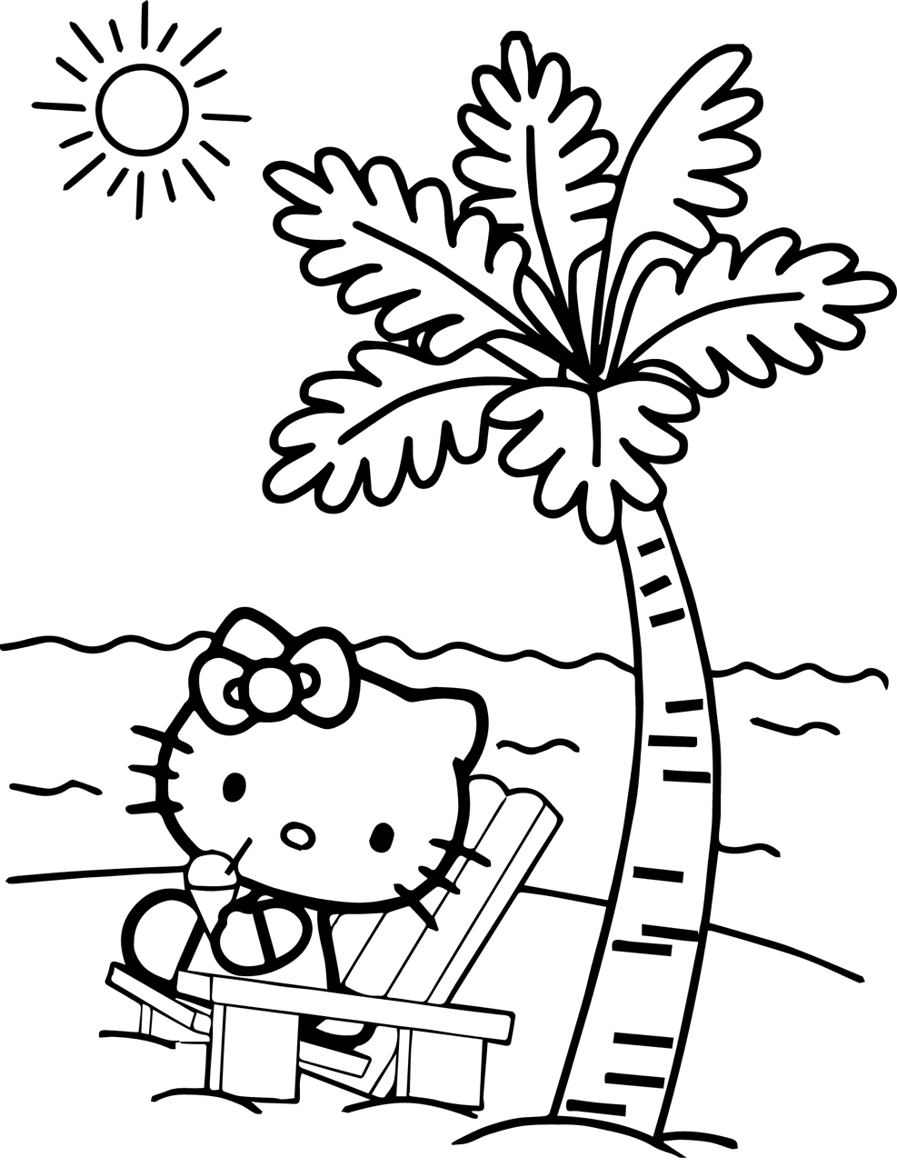 71 Disegni Hello Kitty da Colorare per bambine