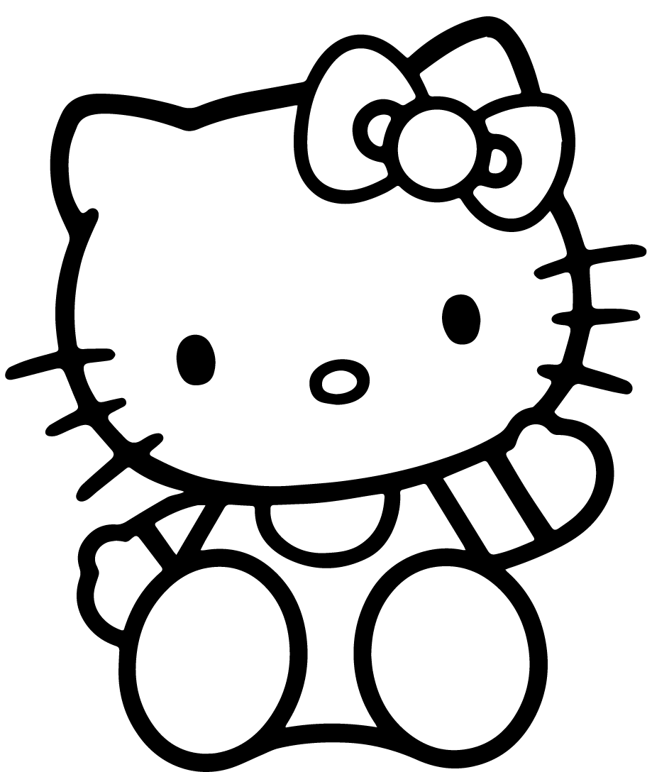 71 Disegni Hello Kitty da Colorare per bambine