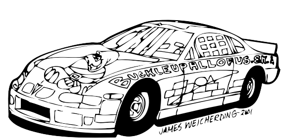 38 Disegni Macchine da colorare per bambini