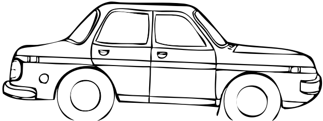 38 Disegni Macchine da colorare per bambini