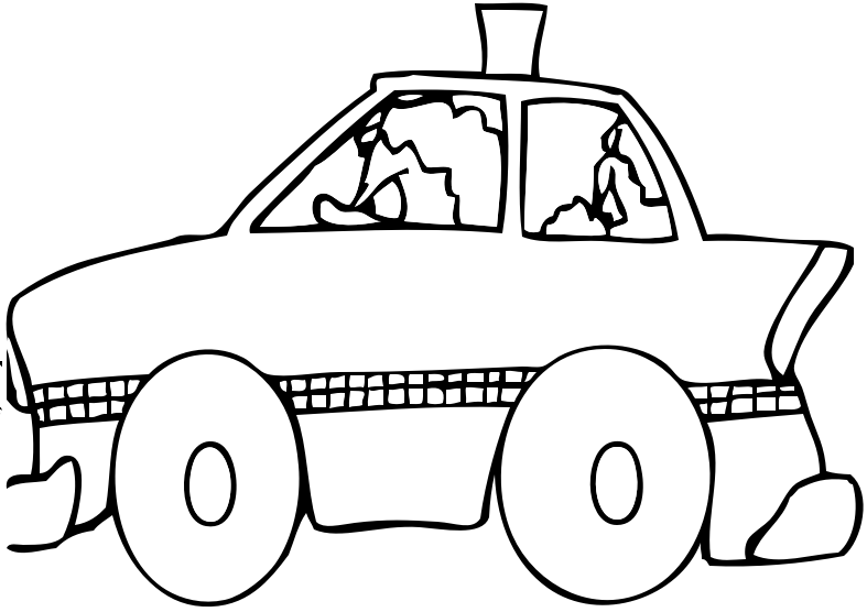38 Disegni Macchine da colorare per bambini
