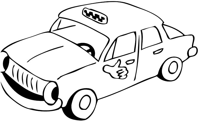 38 Disegni Macchine da colorare per bambini