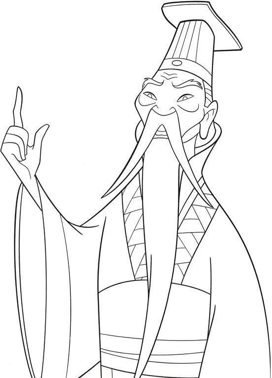 57 Disegni Mulan da Colorare