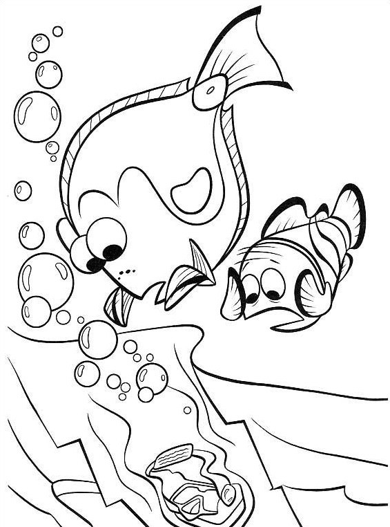 72 Disegni Nemo da colorare