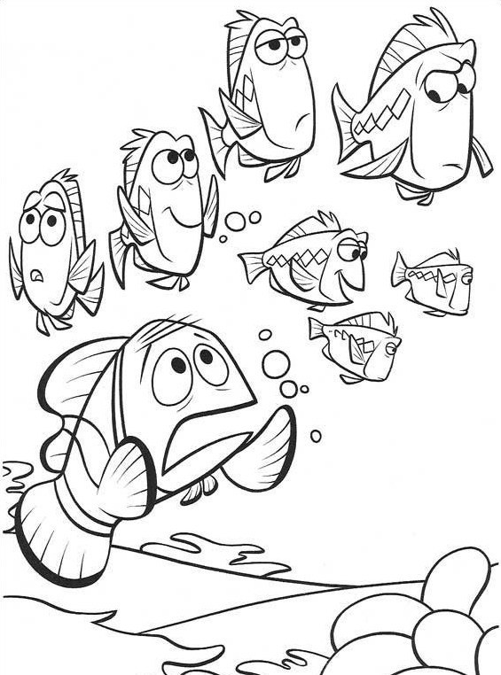 72 Disegni Nemo da colorare