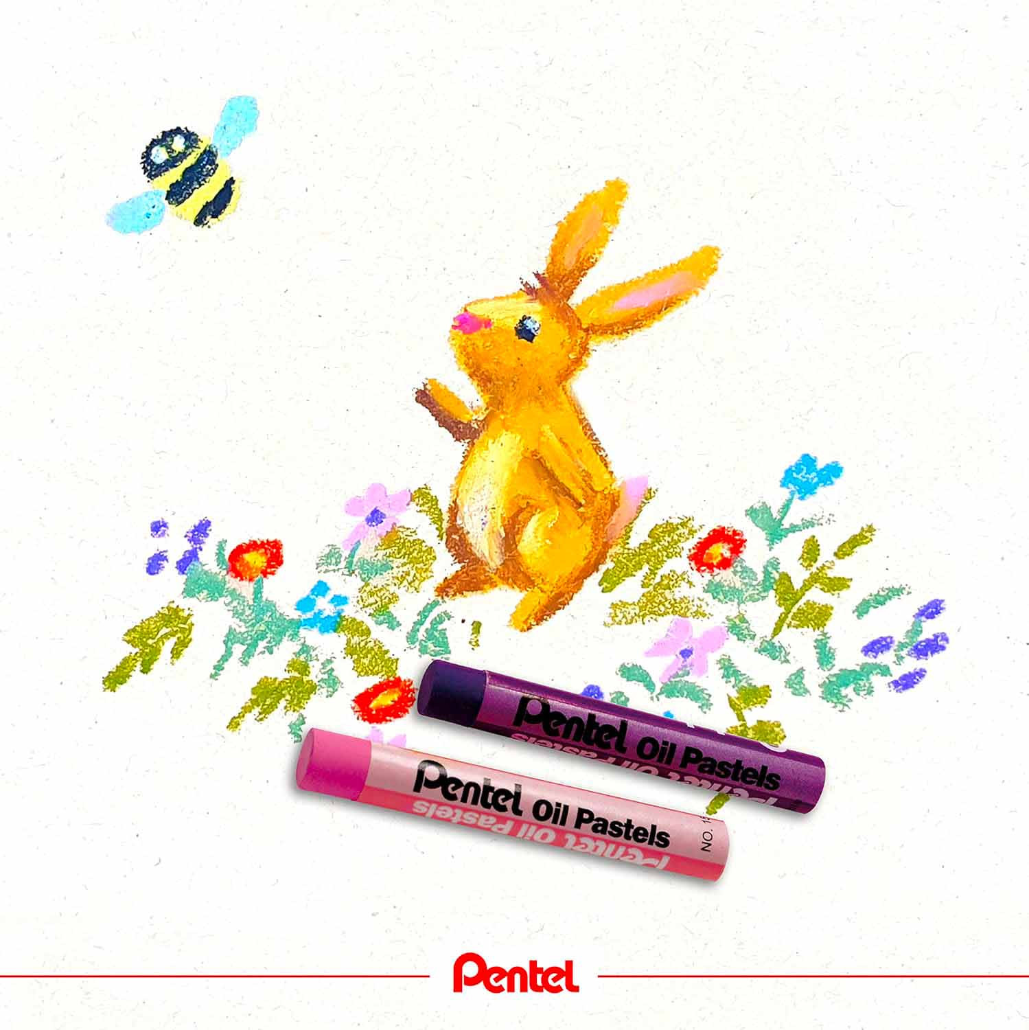 Pentel PHN Pastelli Olio 50 Pezzi: Colori Brillanti e Versatilità