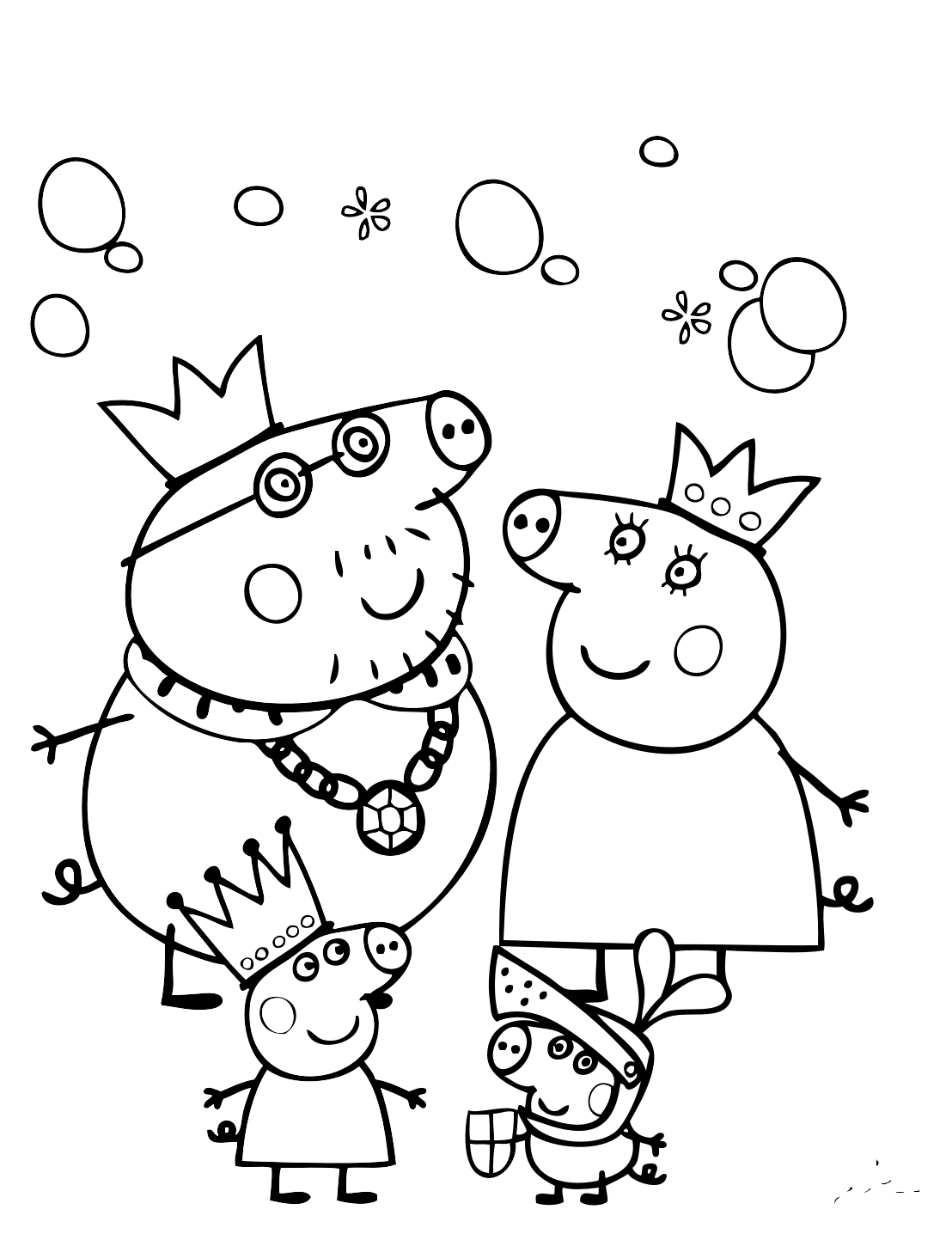 38 Disegni Peppa Pig da colorare e stampare.