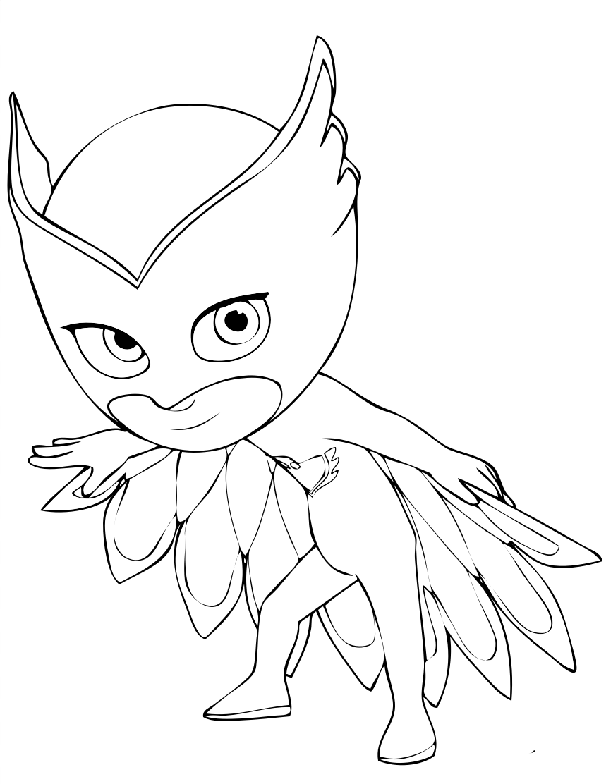 23 Disegni Pj Masks da colorare