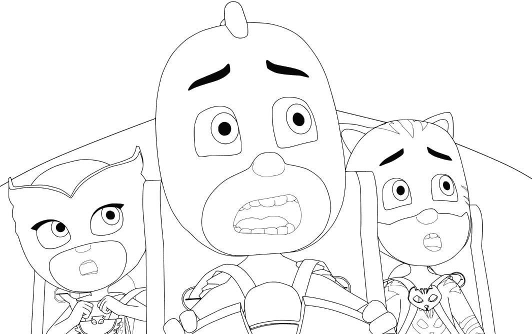 23 Disegni Pj Masks da colorare