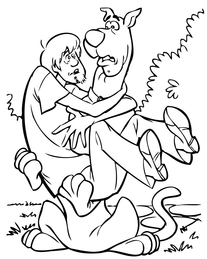 89 Disegni Scooby Doo da Colorare