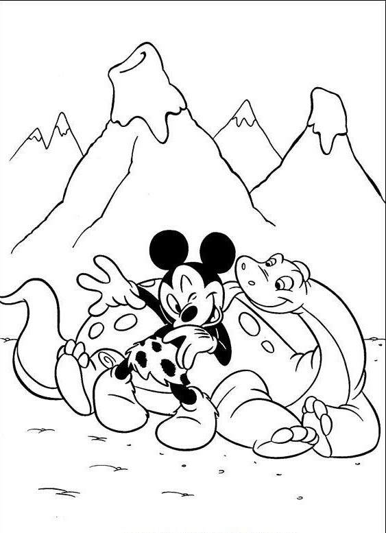 169 Disegni Topolino da Colorare