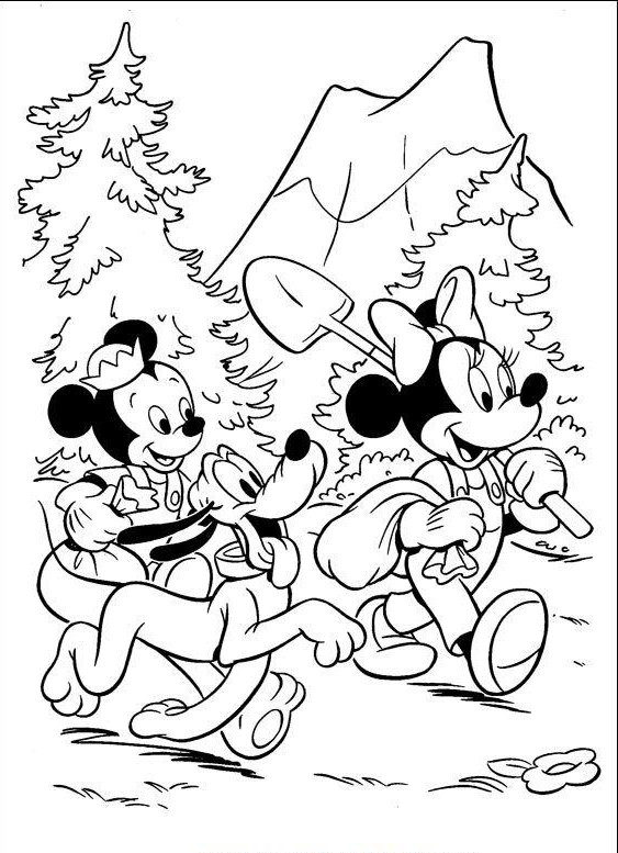 169 Disegni Topolino da Colorare
