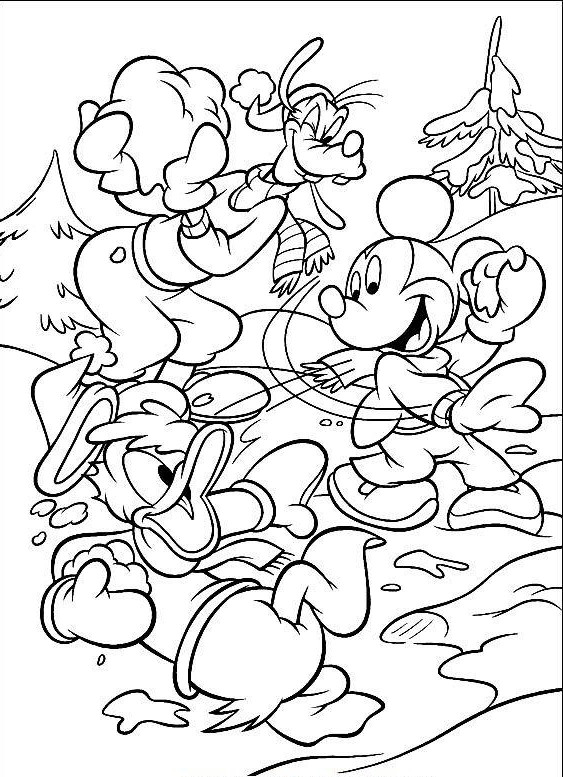 169 Disegni Topolino da Colorare