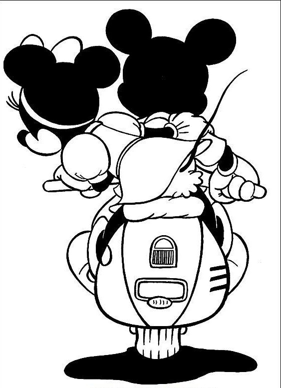 169 Disegni Topolino da Colorare