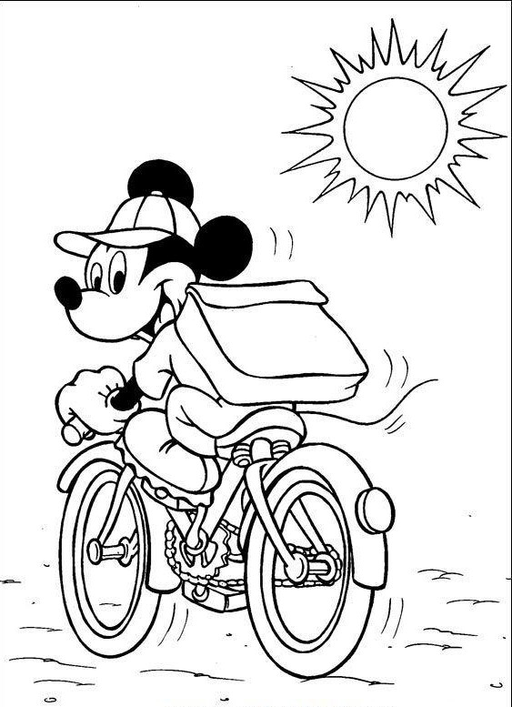 169 Disegni Topolino da Colorare
