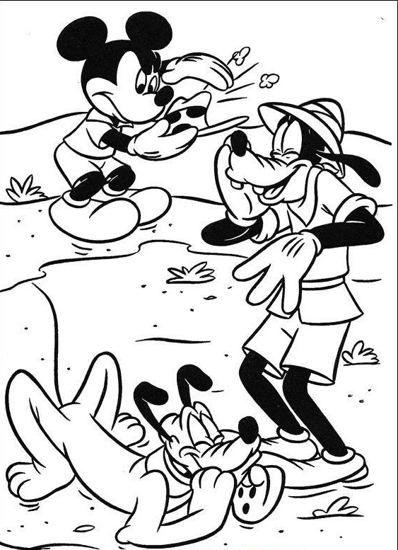 169 Disegni Topolino da Colorare