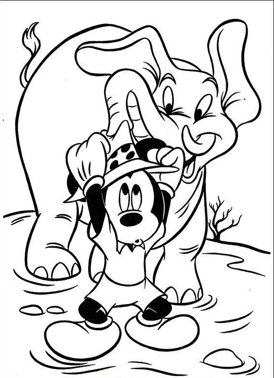 169 Disegni Topolino da Colorare