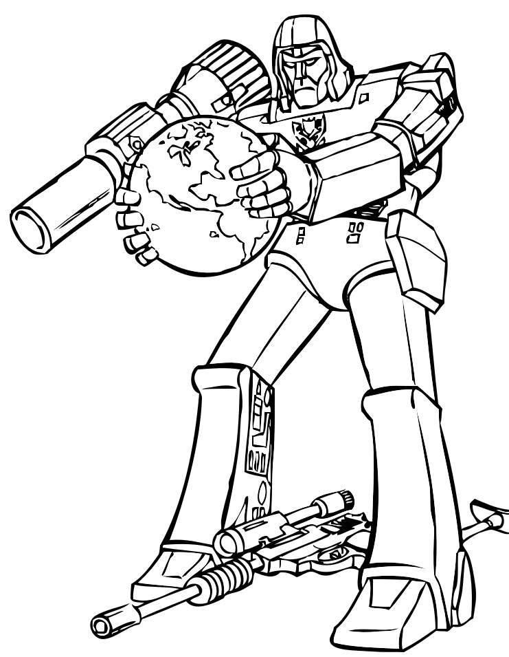 58 Disegni Transformers da colorare