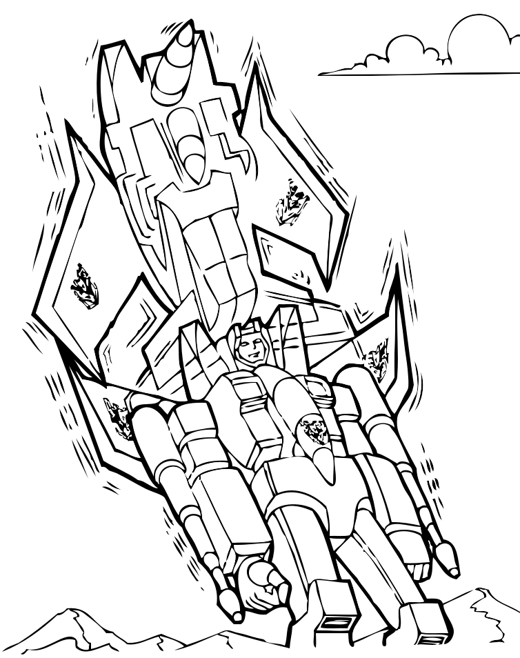 58 Disegni Transformers da colorare