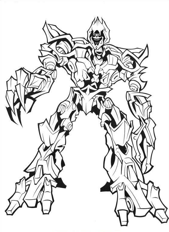 58 Disegni Transformers da colorare